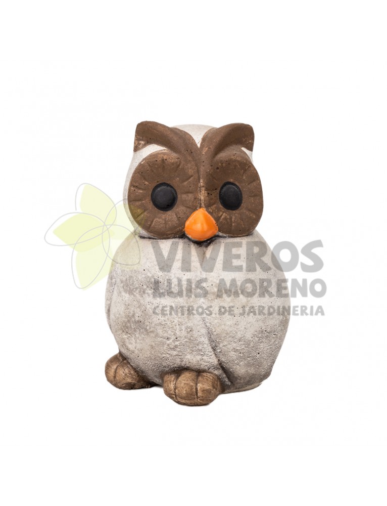 Figura decoración Búho pequeño - Viveros Jaén Luis Moreno - Tienda Online